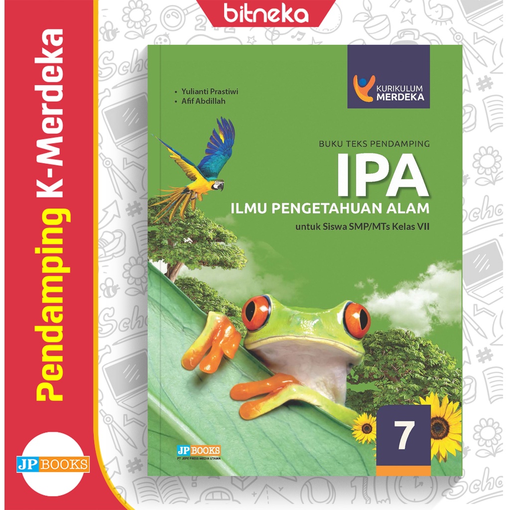 Jual Buku Teks Pendamping IPA SMP/MTs Kelas 7 Kurikulum Merdeka - JPBOOKS | Shopee Indonesia