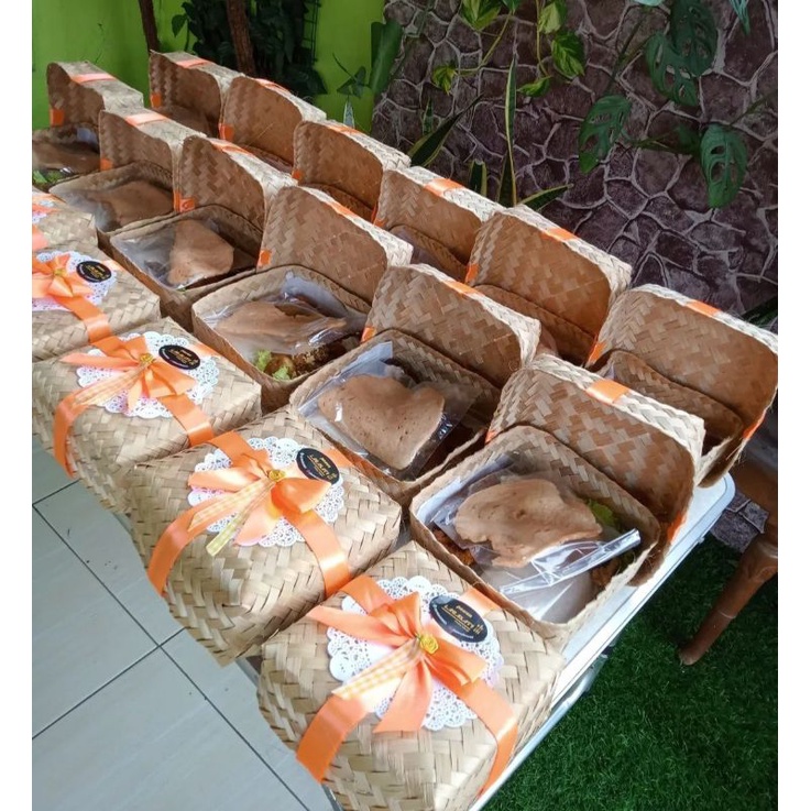 Jual Besek Jumbo 22x22 Besek Paket | Besek Tumbu | Shopee Indonesia