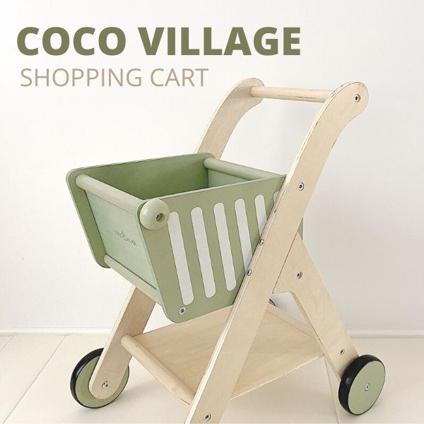 Jual INSTAN COCO VILLAGE Shopping Cart Mainan Troli Belanja Supermarket ...