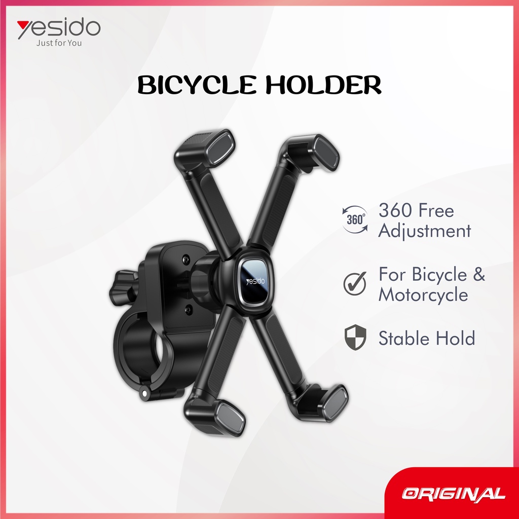Jual YESIDO Phone Holder Bicycle Motorcycle Bike Sepeda Motor Multi ...