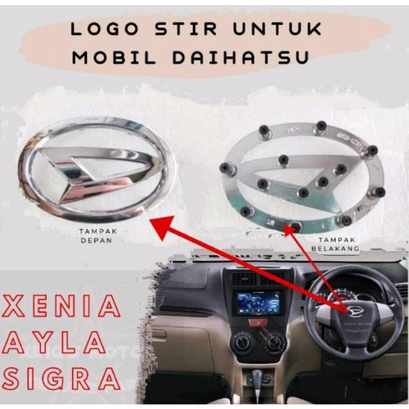 Jual logo emblem setir mobil daihatsu | Shopee Indonesia