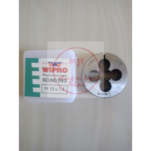 Jual Mata Senai Snai drat luar / Round Dies M10 x 1.5 WIPRO | Shopee ...