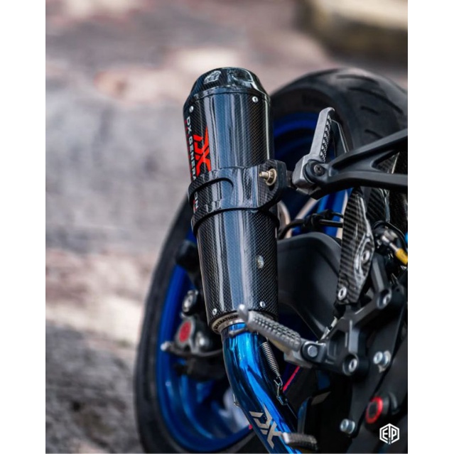 Jual Knalpot Racing DX generation tipe ProRace Carbon Fullsistem ZX25R ...