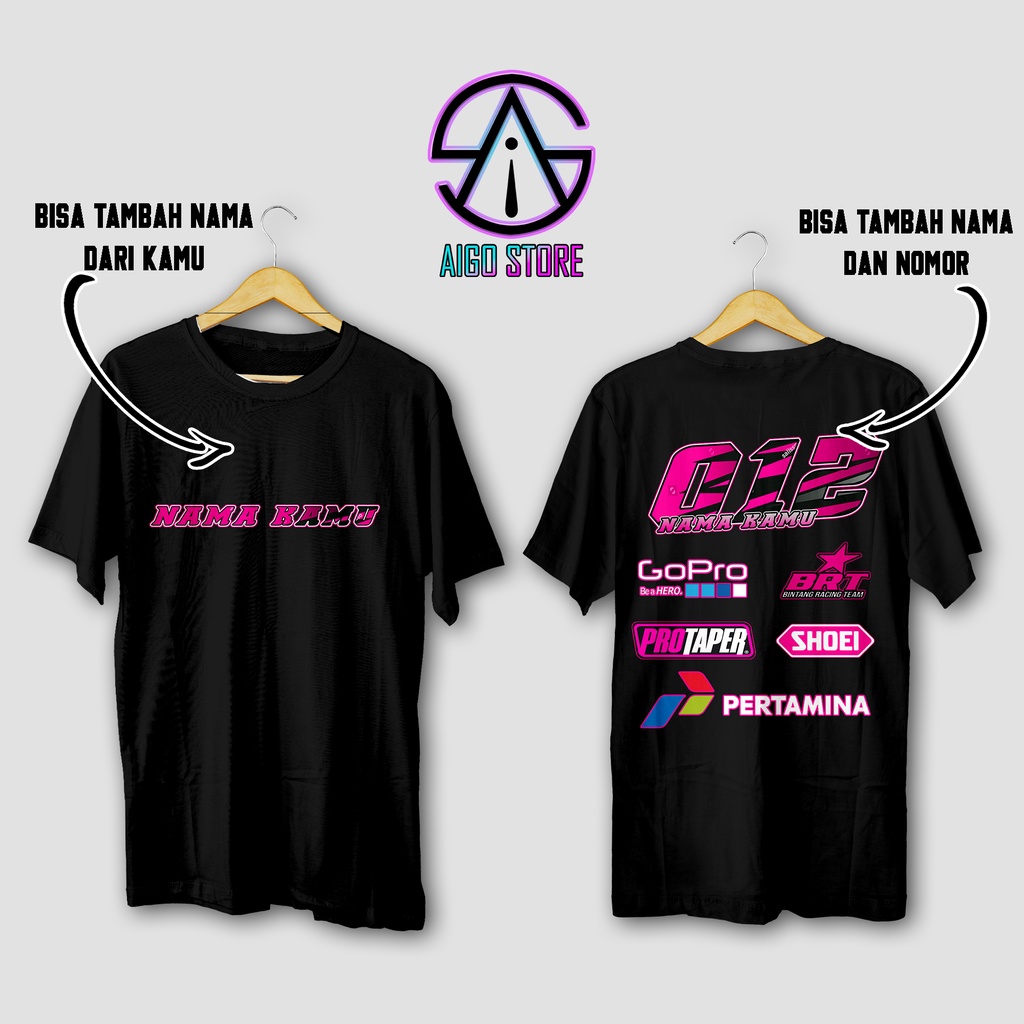 Jual KAOS RACING BISA TAMBAH NAMA DAN NOMOR SESUKAMU | KAOS REQUEST ...