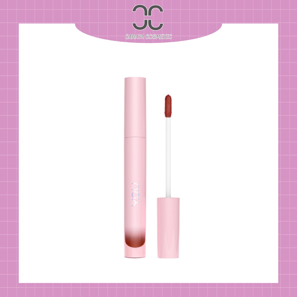 Jual CAHAYA YOU Simplicity Cotton Lip Clay | Lip Stain Lipstick Lembut ...