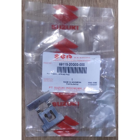 Jual Spring pad atau plate kampas rem disc belakang all Satria Fu ...