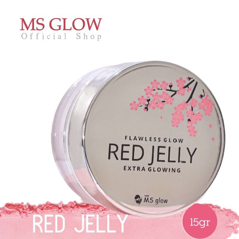 Jual MS Glow Flawless Glow Red Jelly | Shopee Indonesia