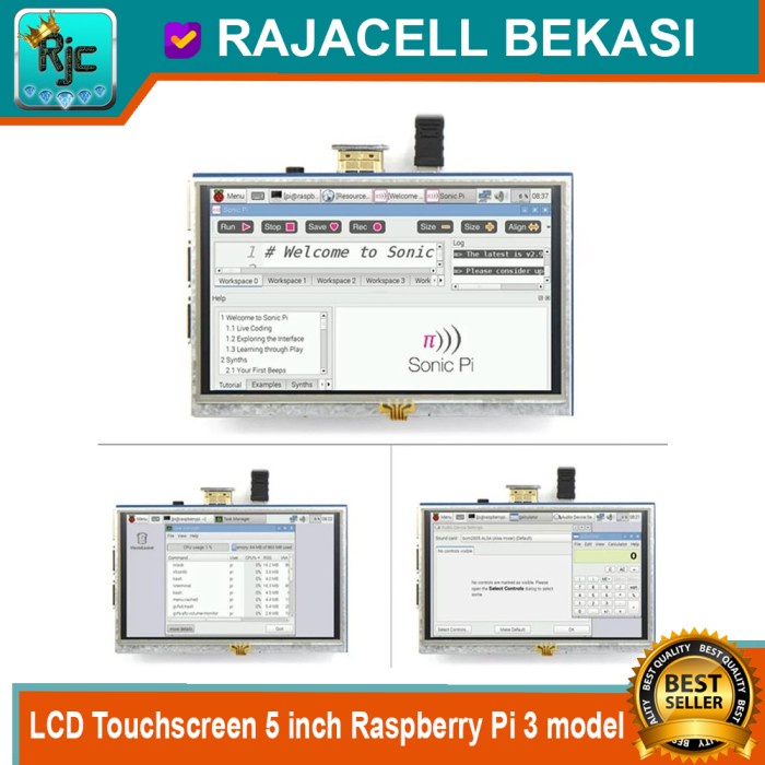 Jual LCD HDMI TFT Touchscreen 5 inch Raspberry Pi 3 model B 3B+ 800x480 px | Shopee Indonesia