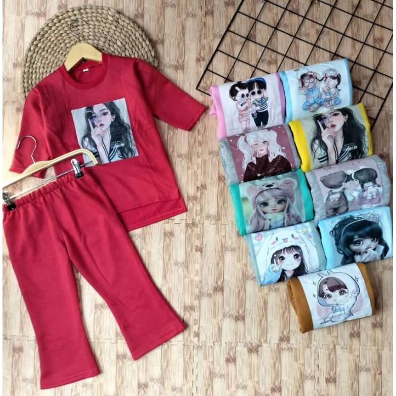 Jual One Set Viral / Setelan Viral Jeje Slebew 1-5 Tahun | Shopee Indonesia