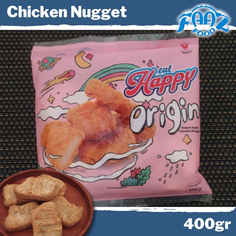 Jual Chicken Nugget Eat Happy 400gr (Naget Ayam, Olahan Ayam) | Shopee ...