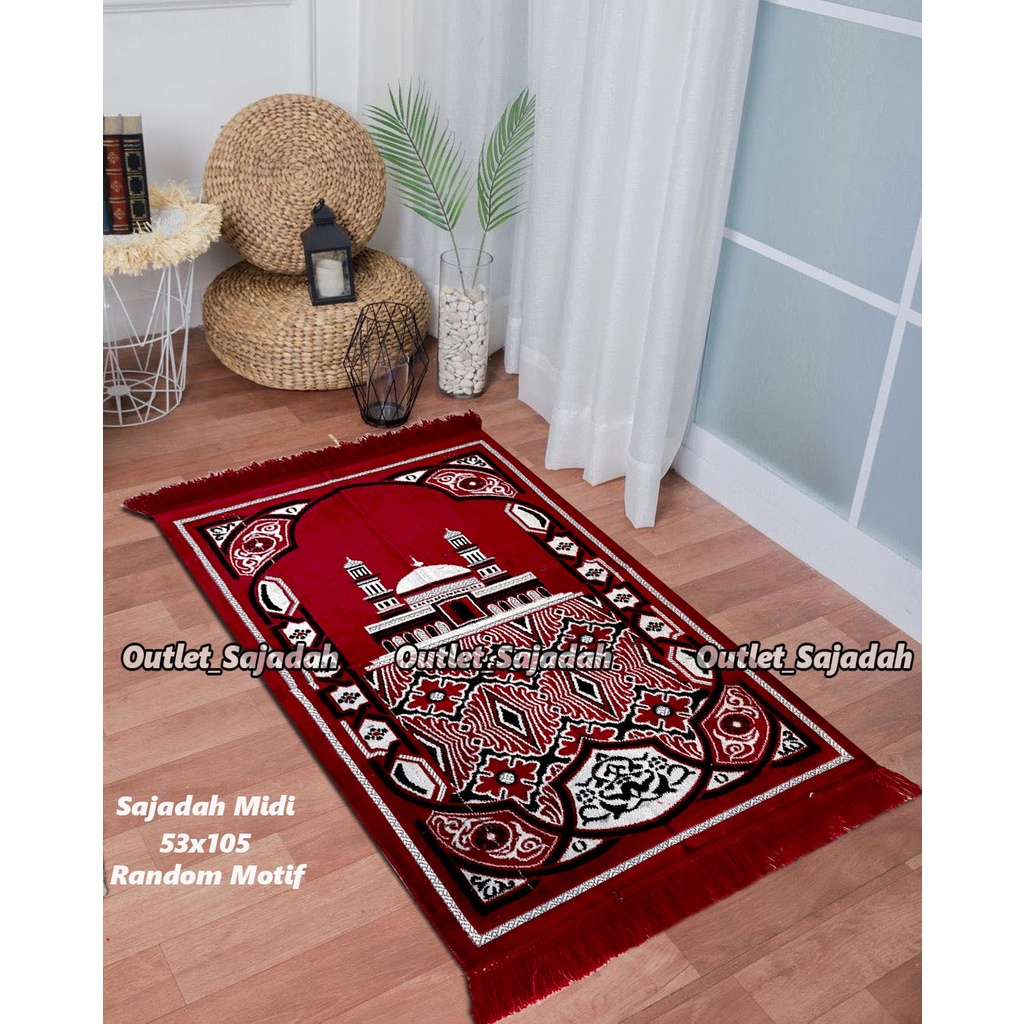 Jual Sajadah Turkey Turki Ukuran Medium 55x105 cm Peralatan Sholat By ...