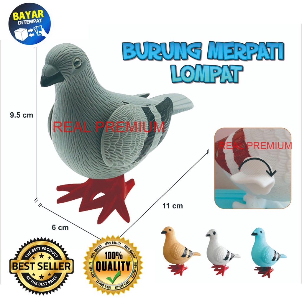 Jual MAINAN ANAK LUCU BURUNG MERPATI BERJALAN / MERPATI LOMPAT PUTAR ...
