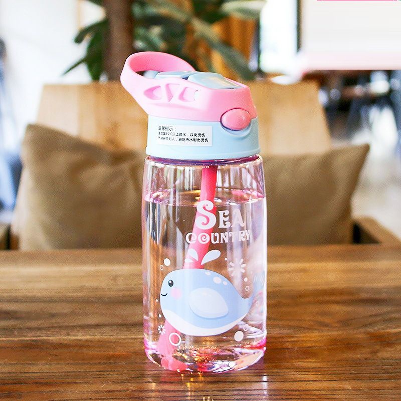 Jual [PSM] Botol Minum Anak Air 550ml/Botol Anak Karakter animal Country BPA FREE / Botol Minum ...