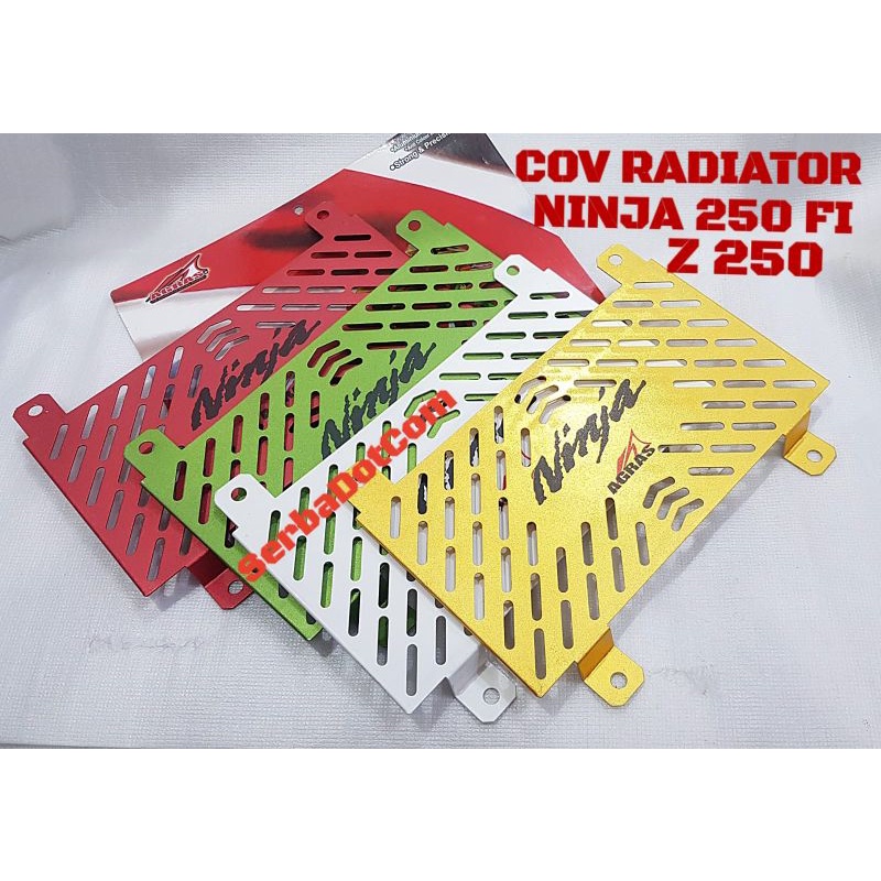 Jual COVER TUTUP PELINDUNG RADIATOR NINJA 250 Z250 Z 250 FI LAMA ...