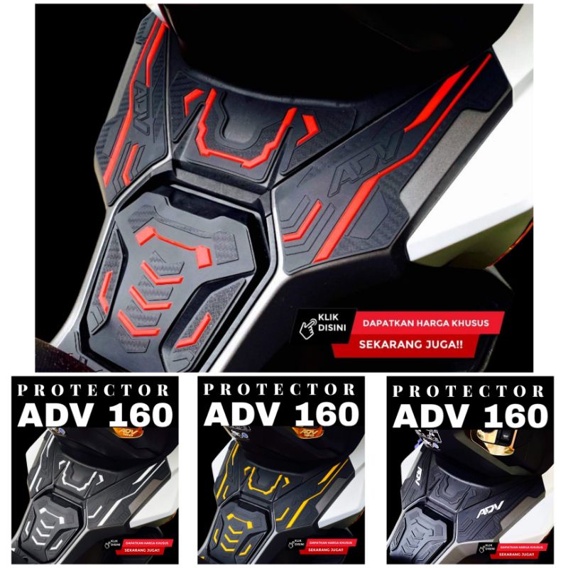Jual Stiker ADV 160 Cover Footstep Karet Rubber Protector Honda ADV 160 ...