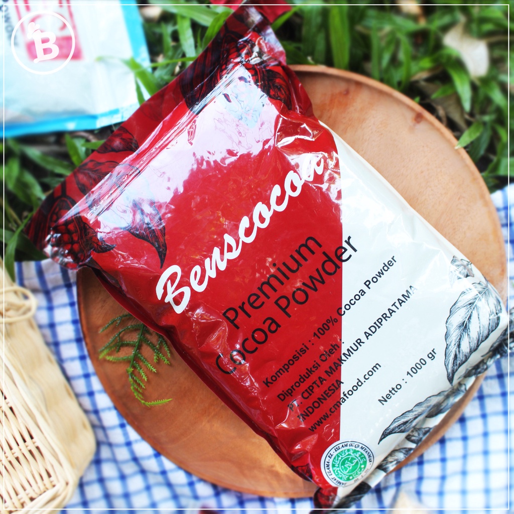 Jual Coklat Bubuk Bens Cocoa Premium Kemasan 1Kg | Shopee Indonesia