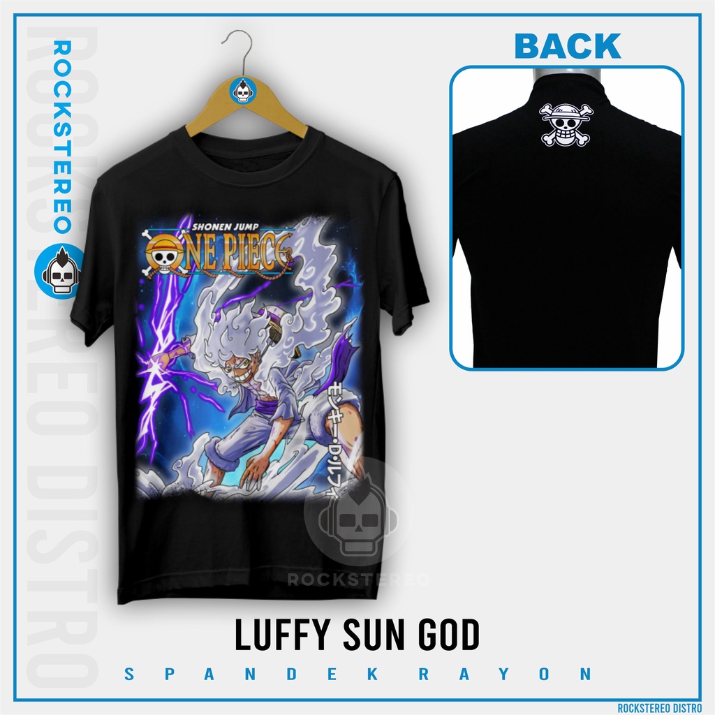 Jual KAOS ANIME DISTRO -[ ONE PIECE / GEAR 5 / NIKA / SNAKEMAN ...
