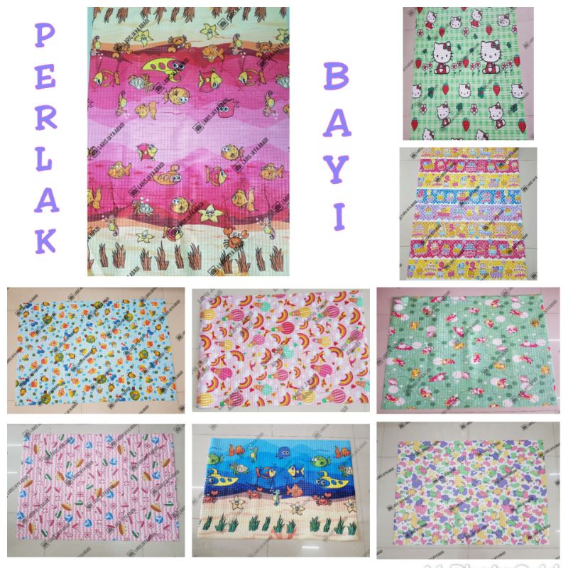 Jual Perlak Bayi Jumbo 70x100cm / Alas Ompol Baby Motif Emboss / Spon ...
