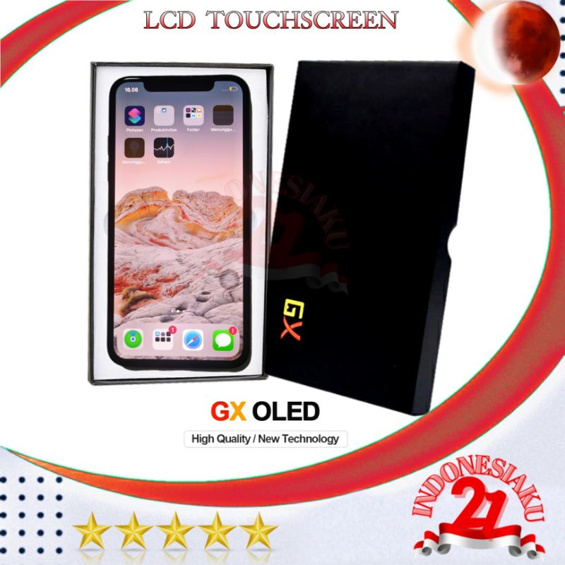Jual LCD TOUCHSCREEN X OLED GX ORIGINAL NEW BLACK | Shopee Indonesia
