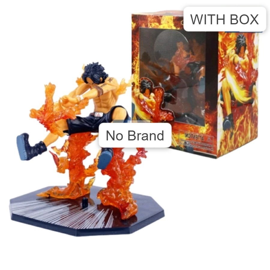 Jual Figure Ace 12cm Figure Portgas D Ace Cross Fire Style New | Shopee ...