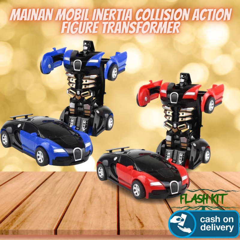 Jual Mainan Mobil Inertia Collision Action Figure Transformers Murah ...