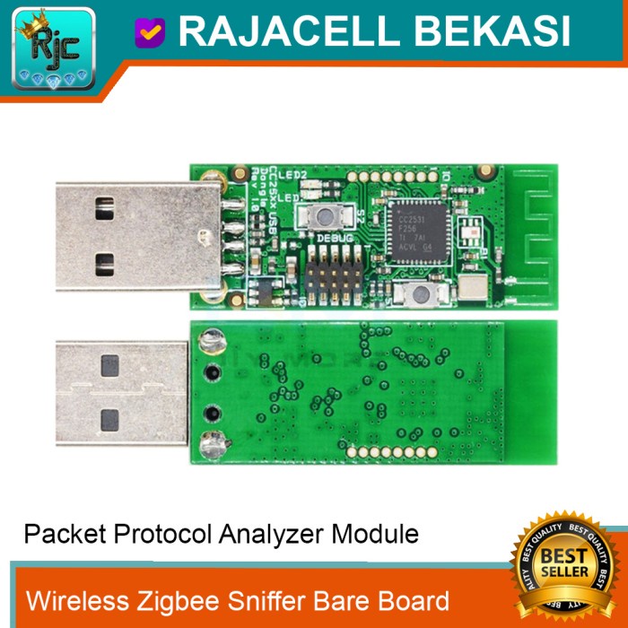 Jual Zigbee CC2531 USB Dongle Sniffer Bare Board Packet Protocol Analyzer | Shopee Indonesia
