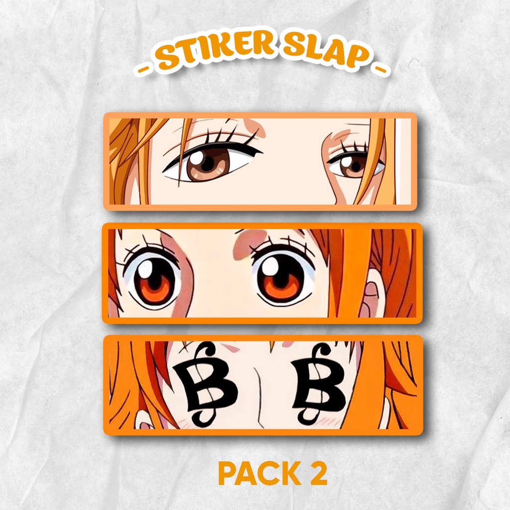 Jual Stiker Slap Nami One Piece / Sticker Slap Waterproof | Shopee ...