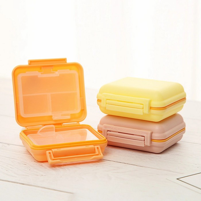Jual MEDICINE STORAGE PILL BOX / KOTAK TEMPAT PENYIMPANAN OBAT PIL ...