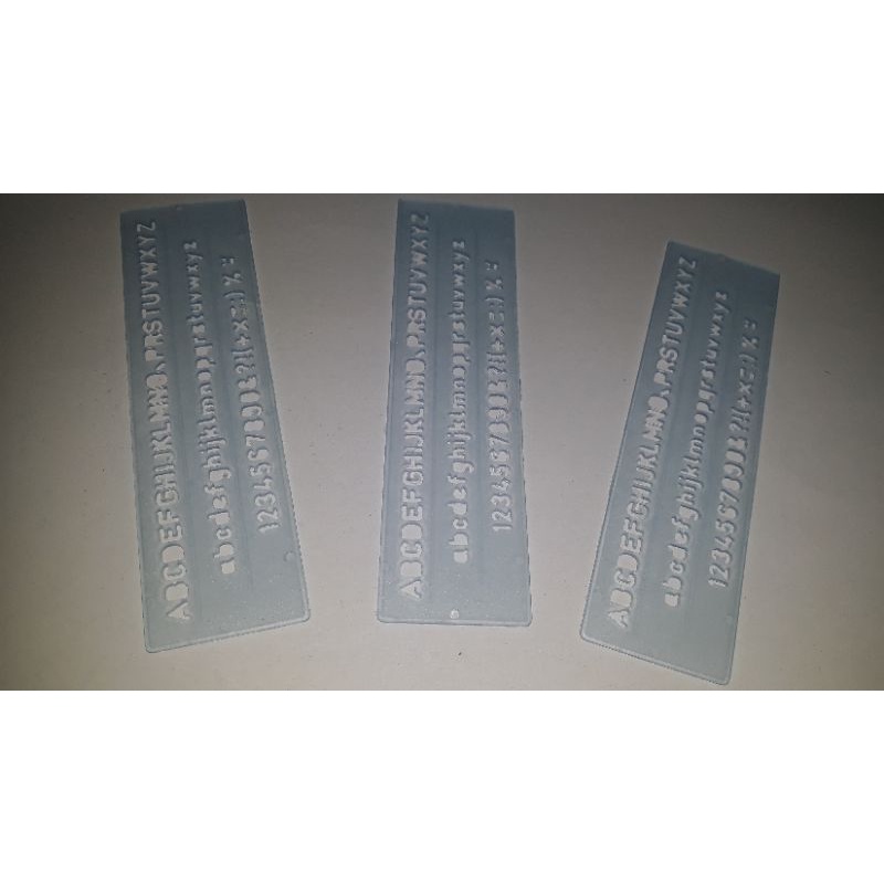 Jual garisan sablon huruf dan angka. 15cm | Shopee Indonesia