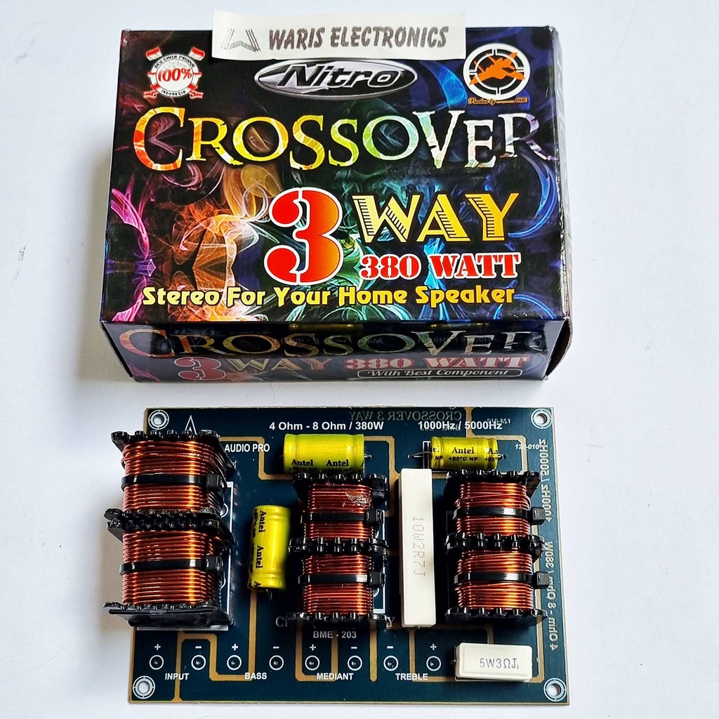 Jual Crossover 3 way Stereo 380W BME | Shopee Indonesia
