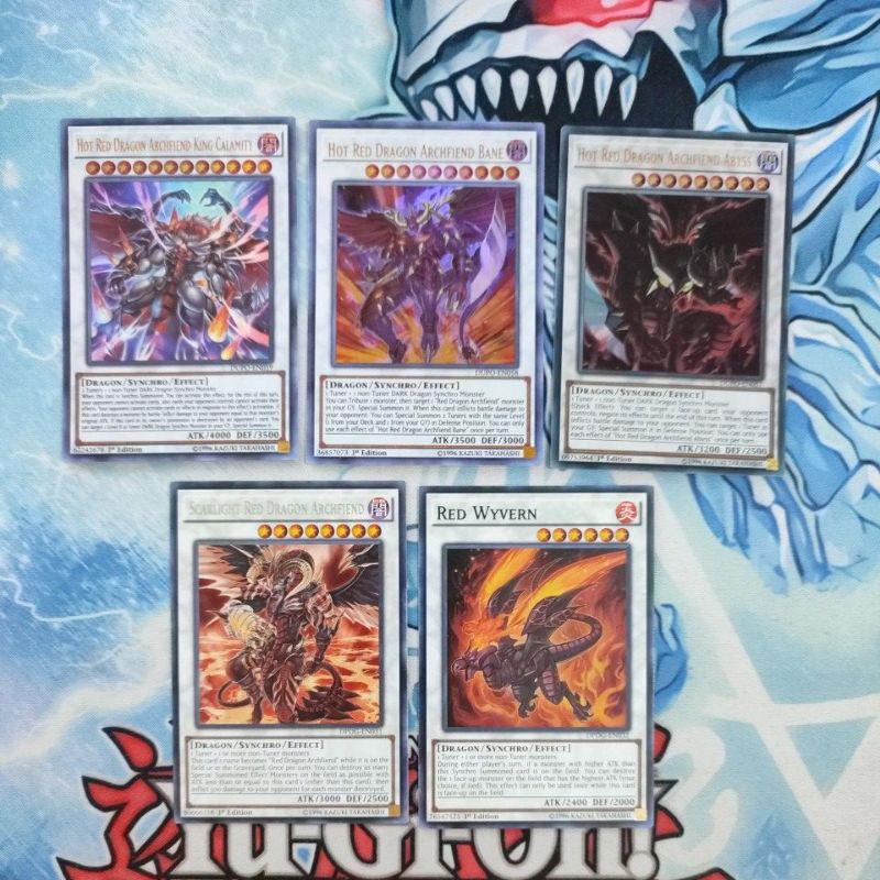 Jual yugioh paket synchro red dragon archfiend original | Shopee Indonesia