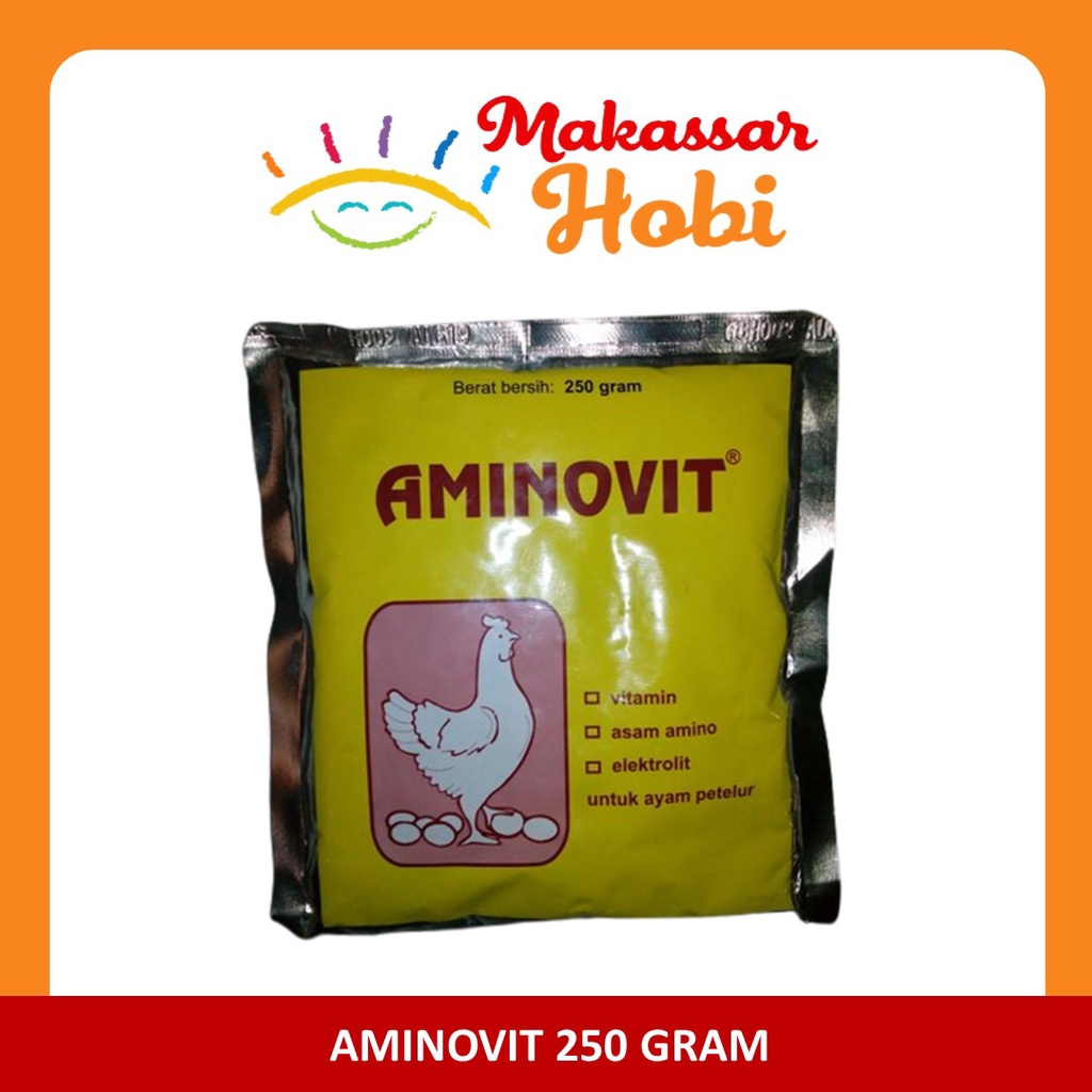 Jual Medion Aminovit 250 gram Obat Vitamin Protein Ayam Petelur untuk Telur | Shopee Indonesia