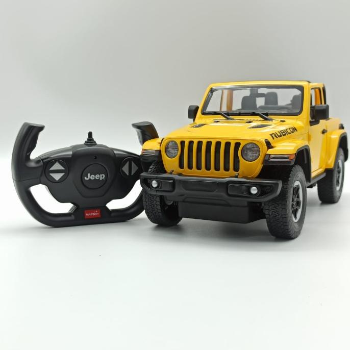 Jual Rastar Rc Jeep Wrangler Rubicon 1/14 Scale 2.4Ghz Remote Control | Shopee Indonesia
