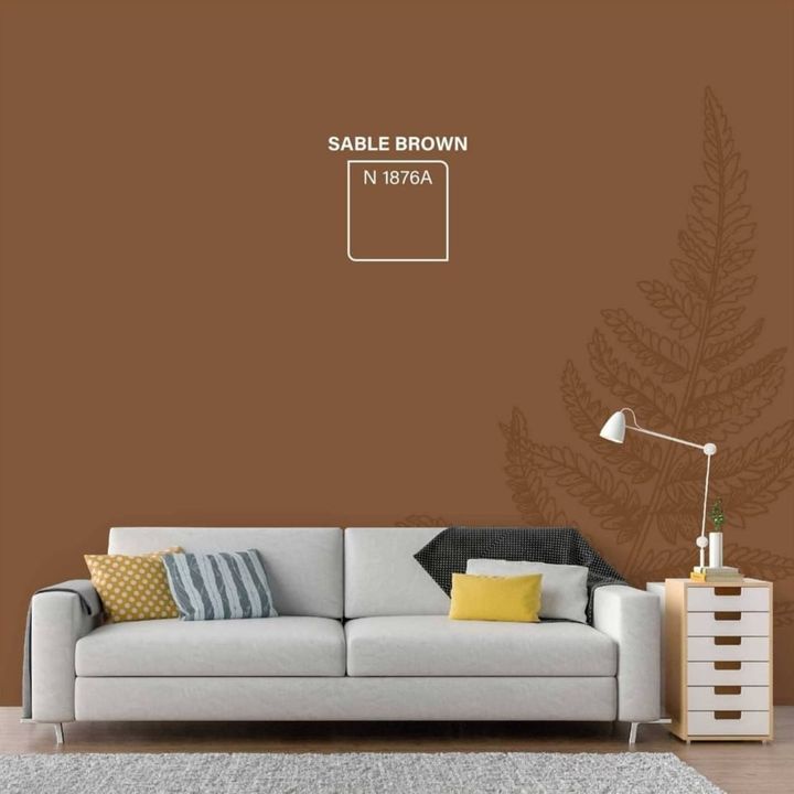Jual CAT TEMBOK INTERIOR DAN EKSTERIOR NIPPON PAINT - SABLE BROWN/N1876A | Shopee Indonesia