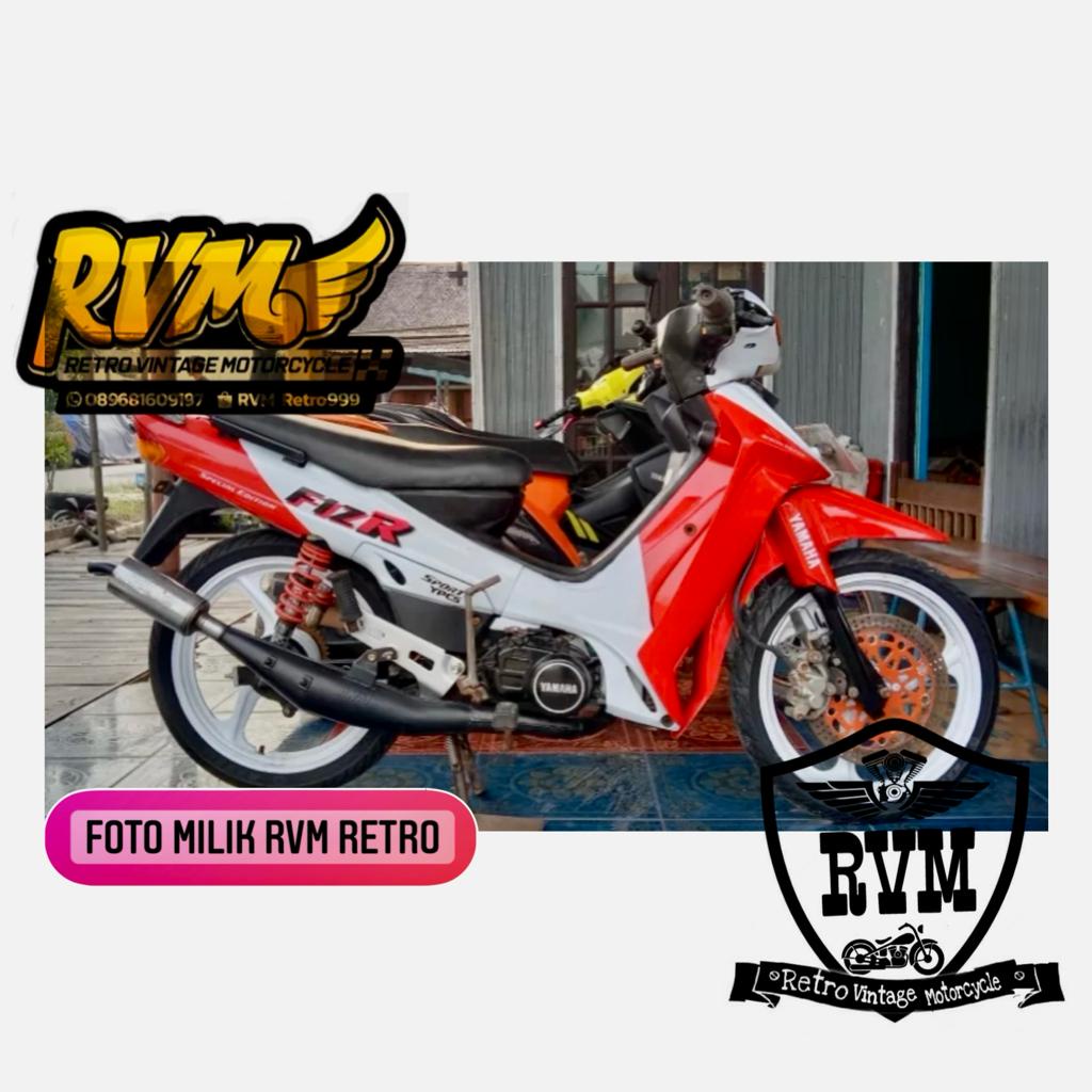 Jual Cover Body yamaha Fizr malboro merah full set body kasar dan lampu ...