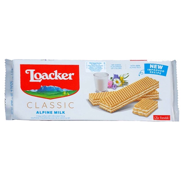 Jual Loacker Wafer Milk [175 gr] | Shopee Indonesia