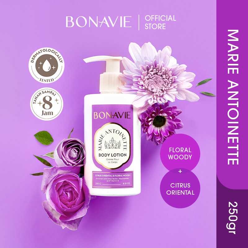Jual BONAVIE Body Lotion 250gr (Marie Antoinette / Creme Canele / Fleur ...