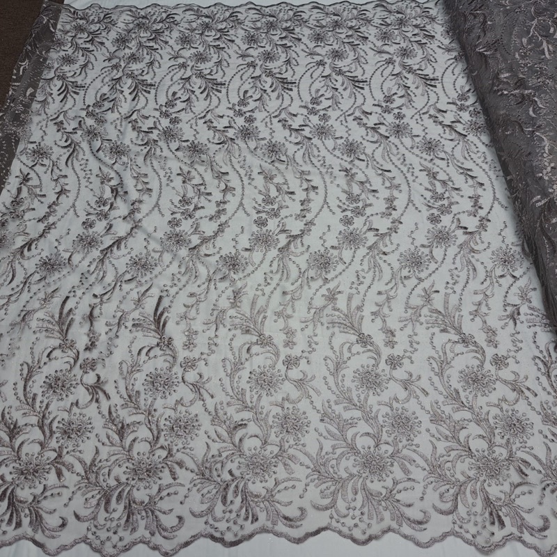 Jual bahan tile meteran santili meteran kain tile bordir salur(harga ...