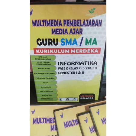 Jual Modul Ajar INFORMATIKA SMA Kelas X (Fase E) Kurikulum Merdeka ...