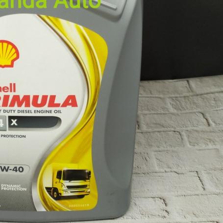 Jual OLI MESIN MOBIL DIESEL SHELL RIMULA R4 X, 15W 40, BTL 1 LTR, 100% ...