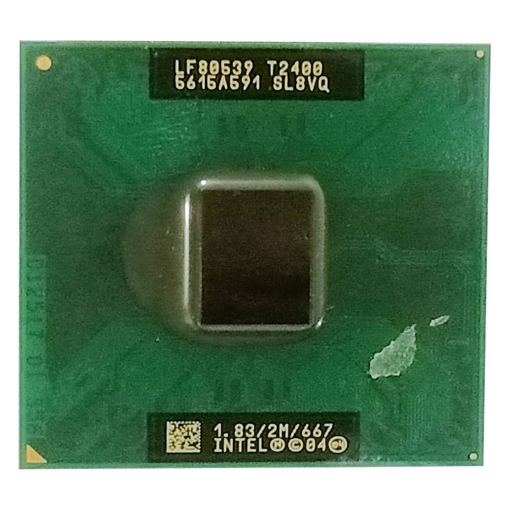 Jual Prosesor Laptop core 2 Duo T2400 1.83GHz SL8VQ | Shopee Indonesia