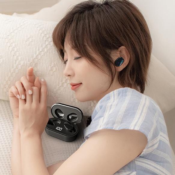 Jual Viral Headset bluetooth nirkabel mini in-ear touch kecil TWS ...