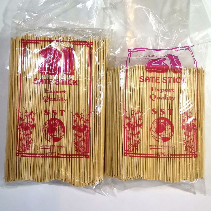Jual Tusuk Sate | Lidi Bambu 500gr | Shopee Indonesia