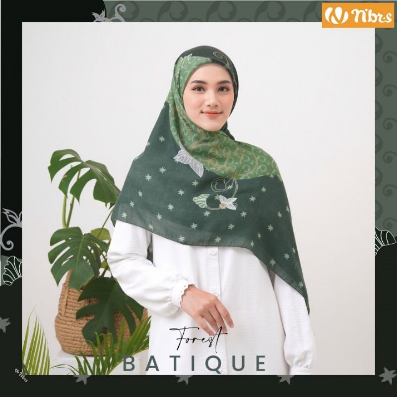 Jual BATIQUE SCARF BY NIBRAS HIJAB |HIJAB SERAGAM IJO NU | Shopee Indonesia