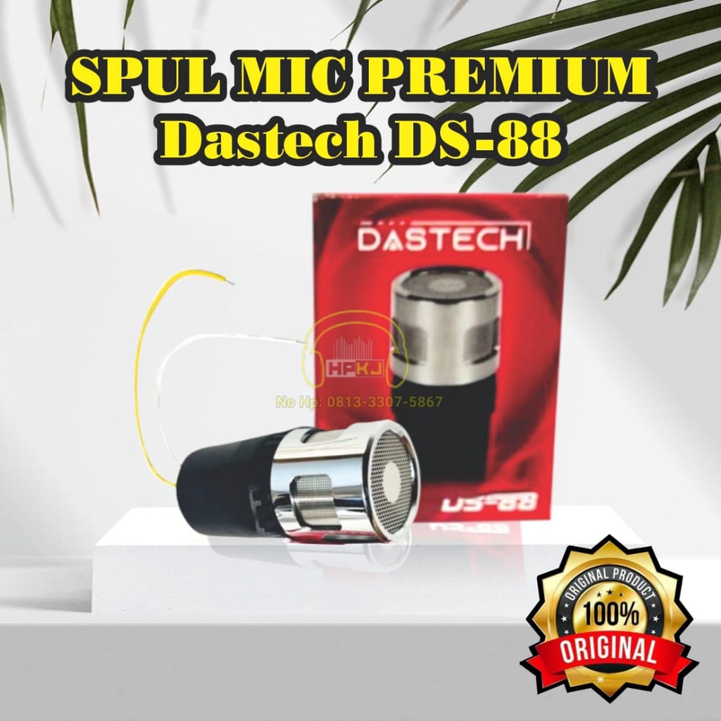 Jual SPOOL MICROPHONE MIC DASTECH DS-88 SPULL MIC DASTECH DS 88 ...