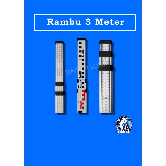 Jual Rambu Ukur Bak Ukur Mistar 3 Meter | Shopee Indonesia