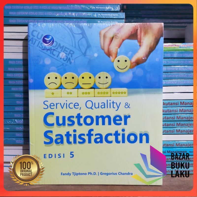 Jual BUKU ORI Service, Quality Dan Customer Satisfaction Edisi 5 | Shopee Indonesia