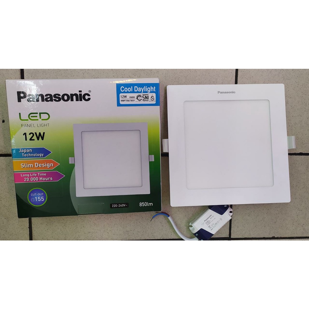 Jual Lampu led panel light slim 12W NNP735673031 / lampu led atap ...
