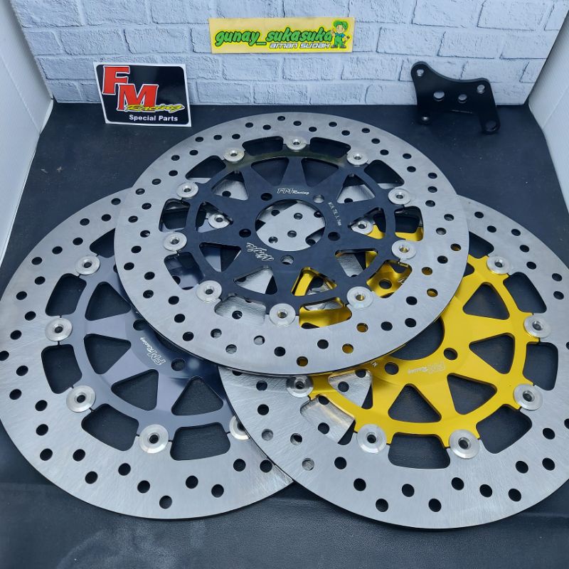 Jual Disk Cakram Depan FM Racing Floating 300mm For Ninja R & SS Velg ...