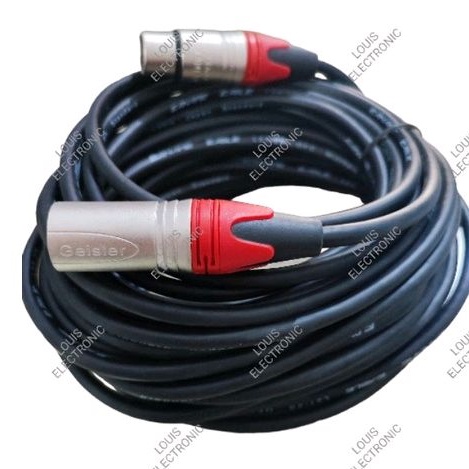 Jual Kabel Audio Canon 10meter Jack Xlr male to female | Shopee Indonesia